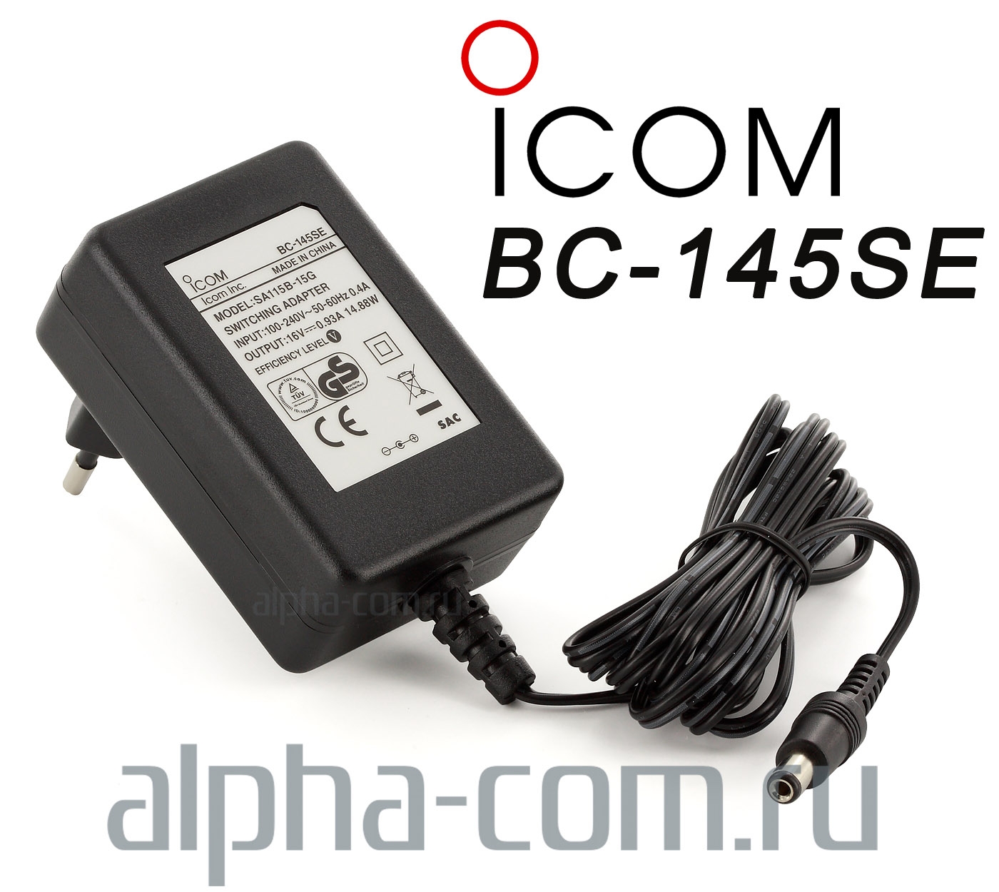 Купить icom bc-145se сетевой адаптер в интернет-магазине Альфа-Ком город